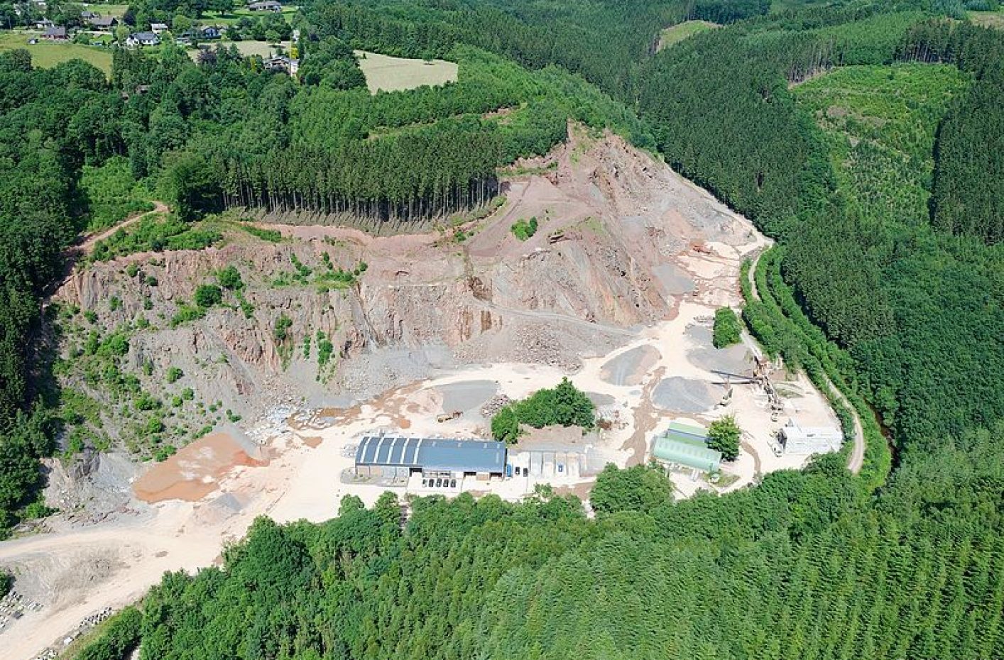 Carrière de la Warche - Pierres et Marbres de Wallonie