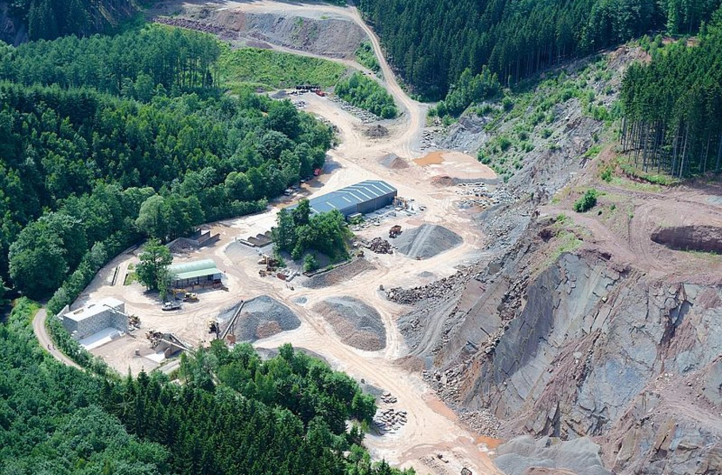 Carrière de la Warche - Pierres et Marbres de Wallonie